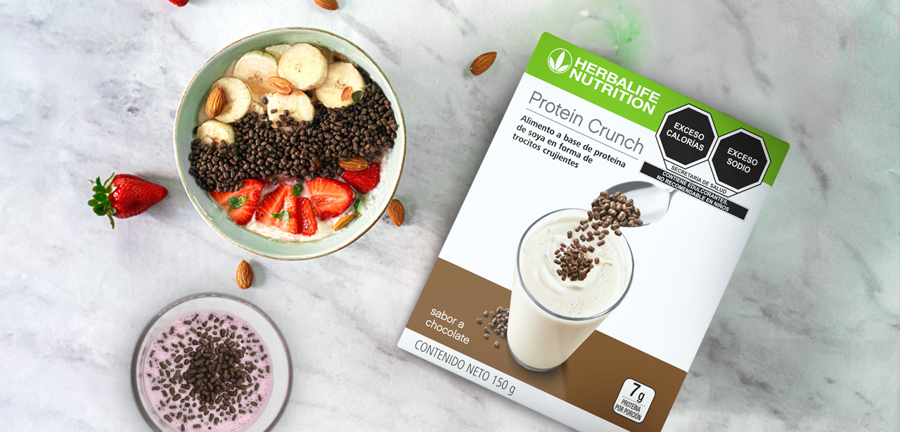 Protein Crunch Herbalife: Snack Saludable 2025